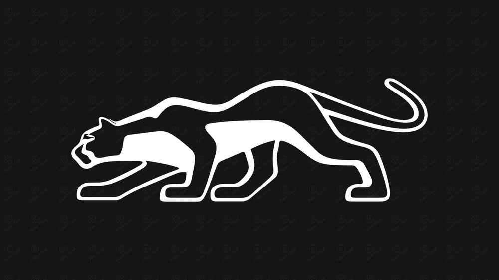 Fahrzeugmodell Puma Silhouette Aufkleber für Puma Style Sticker